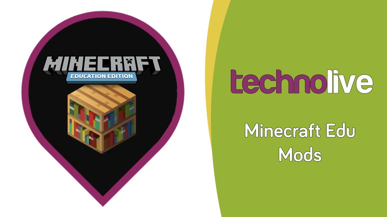 Technolive 09/03/2021 - Minecraft Edu 'Mods' - YouTube