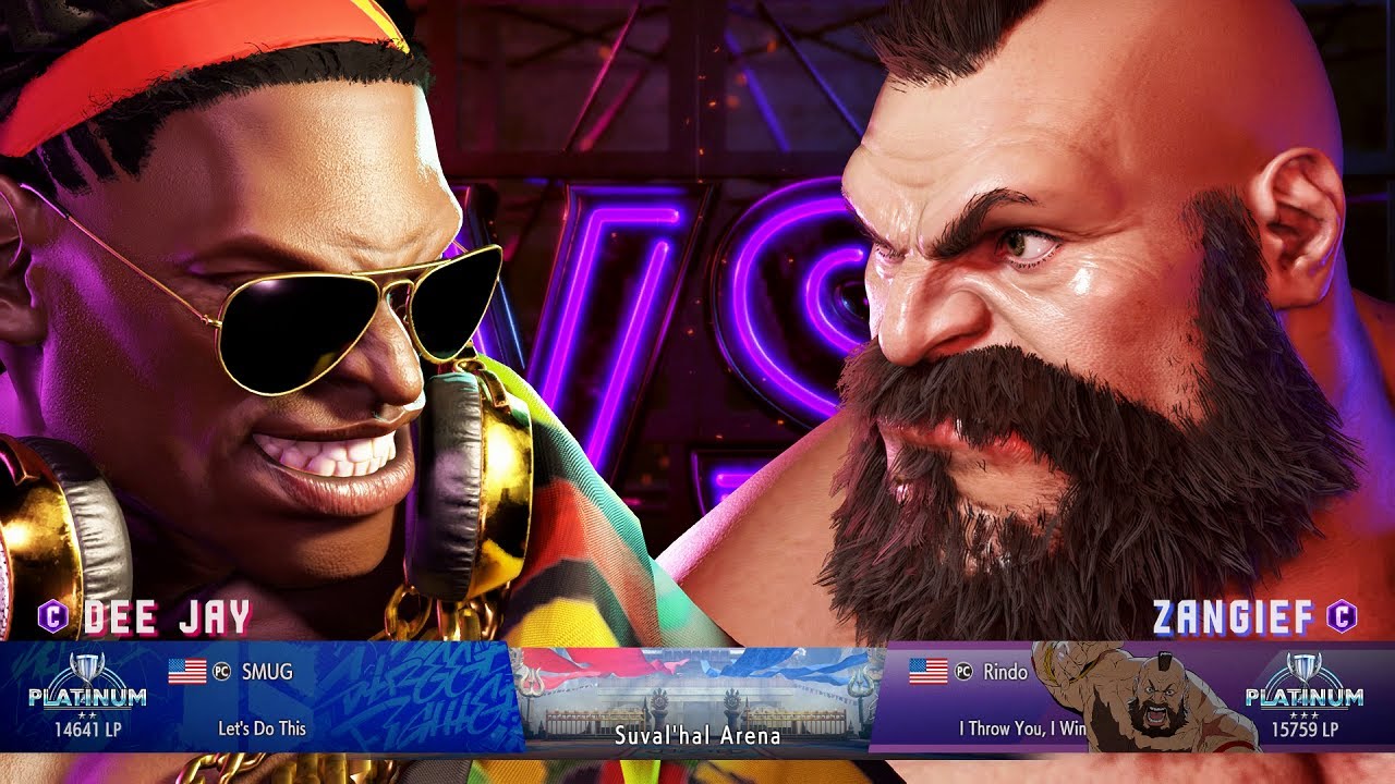 Street Fighter 6 - SMUG (Dee Jay) vs Rindo (Zangief) SF6 Ranked Match ...