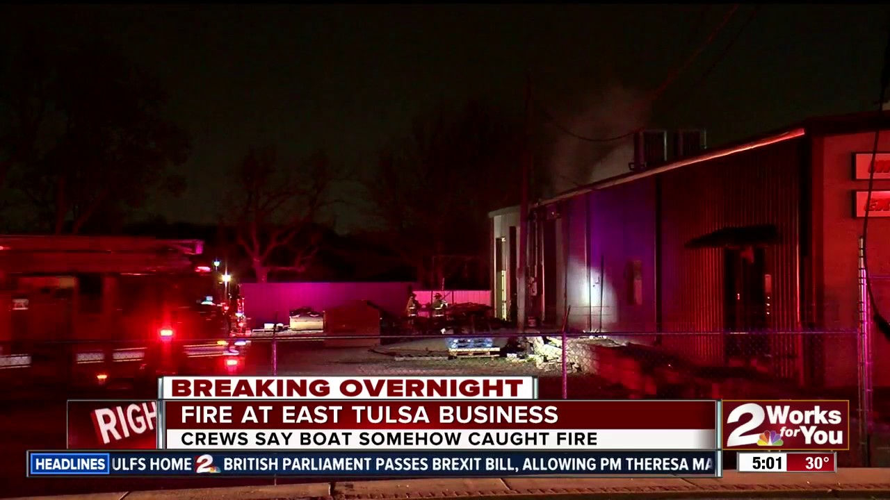 Tulsa Fire Crews responded to fire at Performance Truck Outfitters in ...