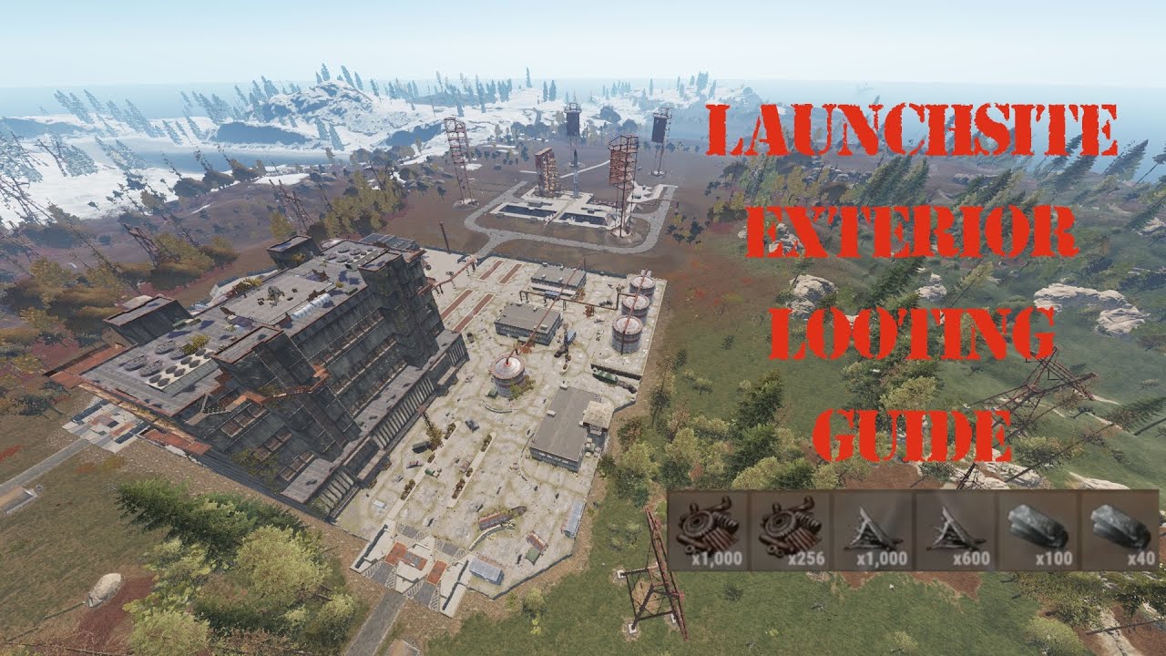 Rust Launch - Looting The Outside For Fun And Profit - YouTube