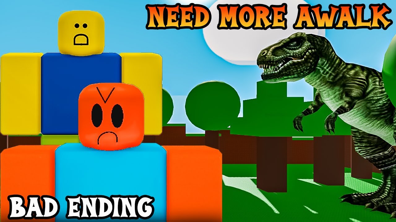 NEED MORE AWAKE : ROBLOX { Bad Ending } Full Walkthrough - YouTube