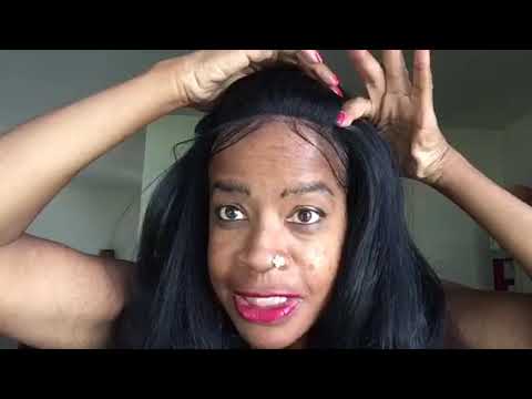 What Lace? 💯 Human hair blend It’s A Wig “Adira” - YouTube