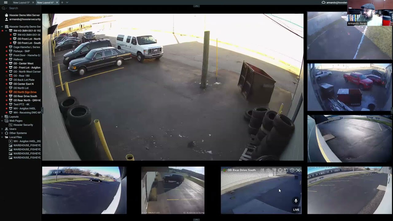 DW Spectrum Demo, Live View and Searching - YouTube