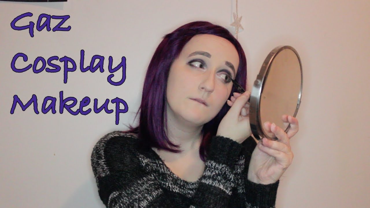 Justine Learns Makeup: Part 1 - Gaz (Invader Zim) - YouTube