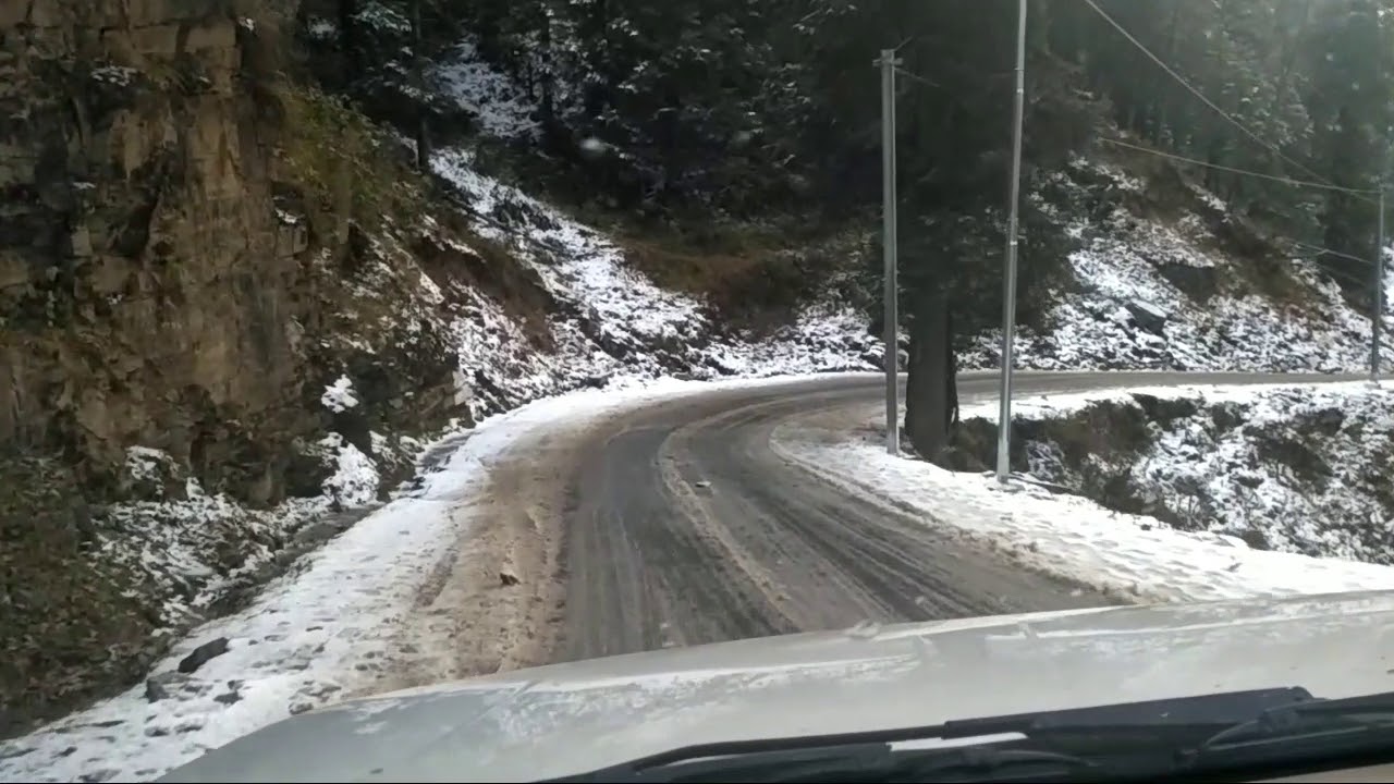First Snowfall 14 nov 2018.... in khidkhi Chopal - YouTube