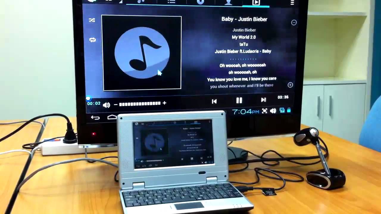 VIA WM8850 7" Smart Book (Android 4.0.3) - YouTube