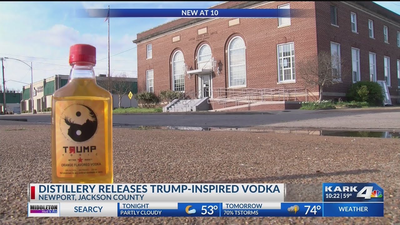 Arkansas distillery releases Trump-inspired vodka - YouTube