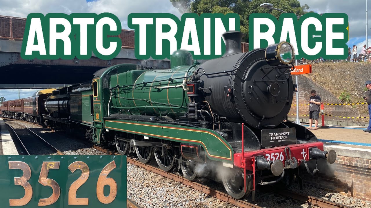 ONBOARD 3526! - The Great Train Race 2025 - YouTube