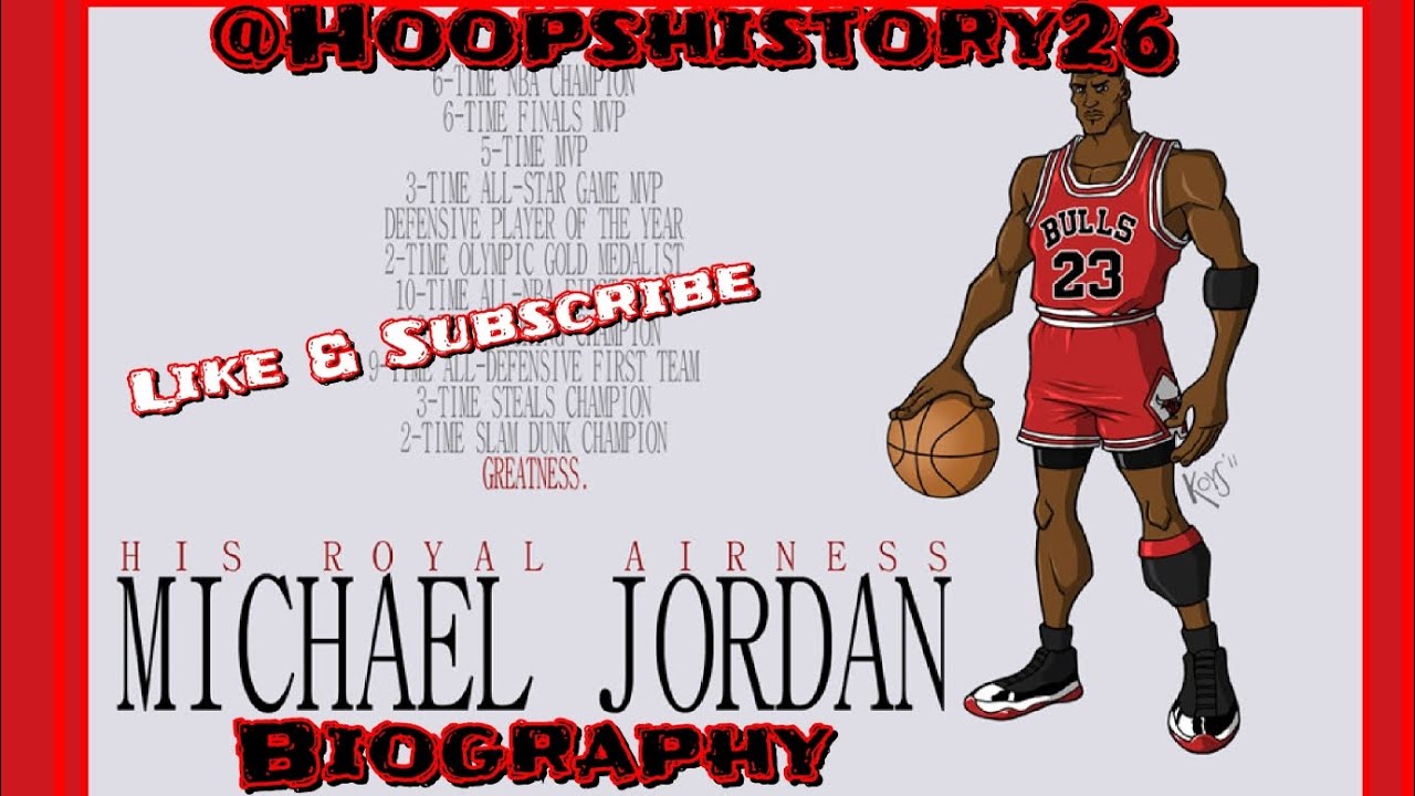The BIOGRAPHY of the NBA's GOAT MICHAEL JORDAN: MJ's Early Life, NBA Career and Beyond! 🐐#jordan ...