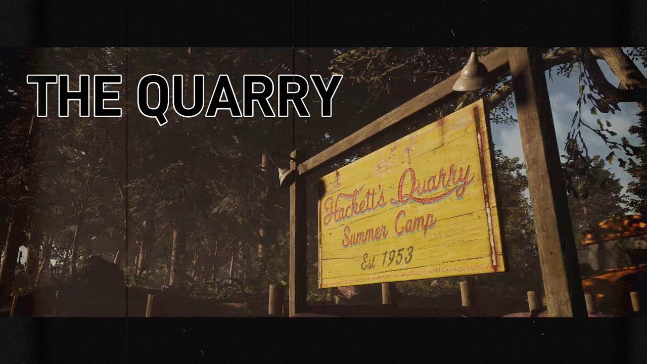 What is GOING ON with this GAME [ the quarry part 1 ] - YouTube