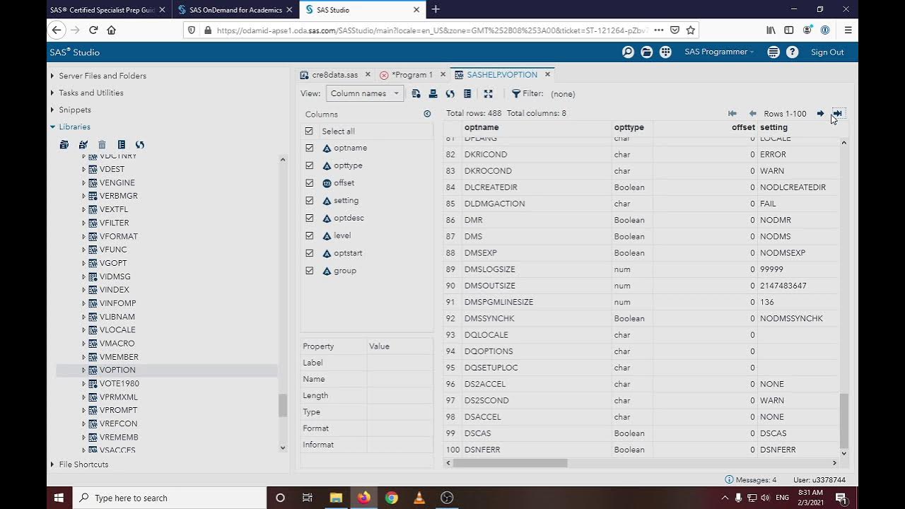 Chapter 2 - Basics Concepts: Referencing SAS Files - YouTube