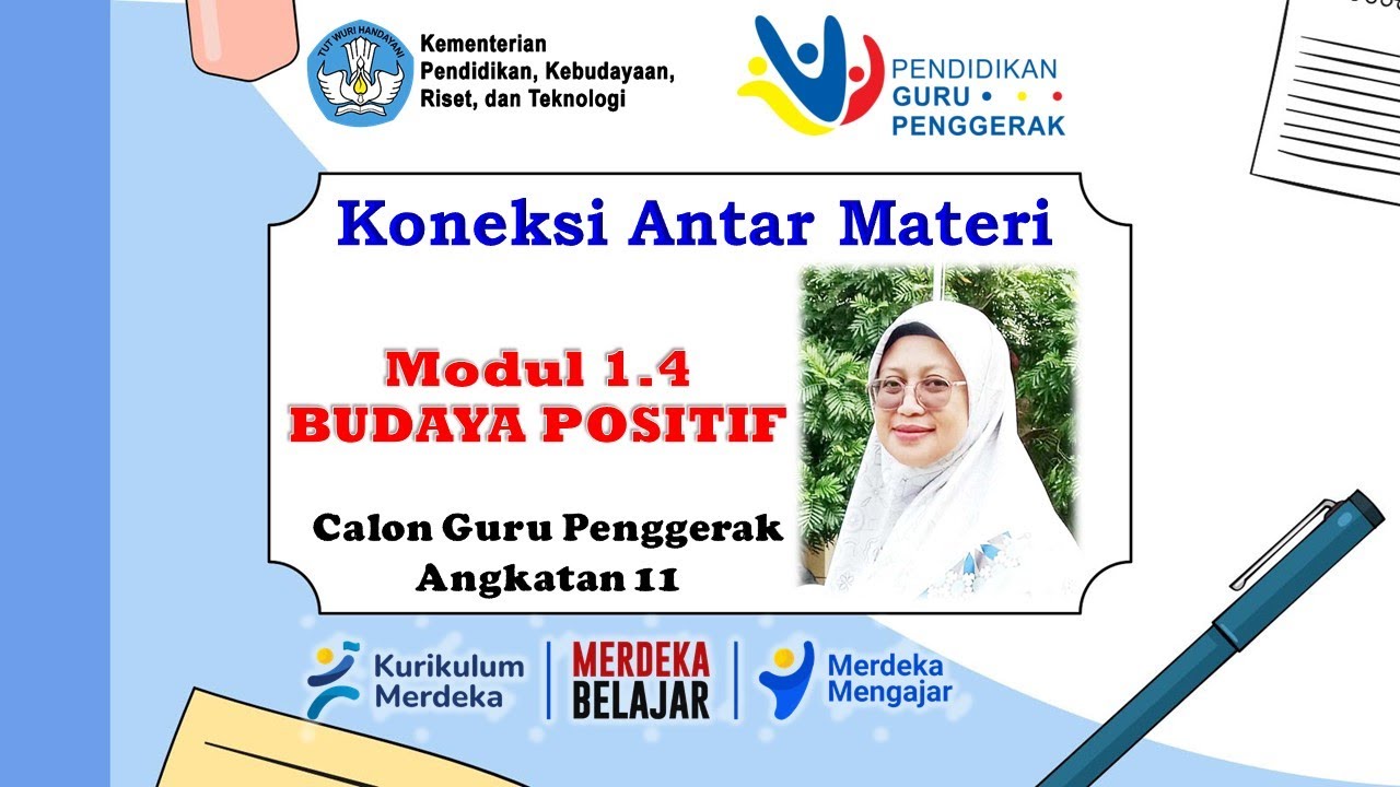 Koneksi Antar Materi Modul 1.4 - YouTube