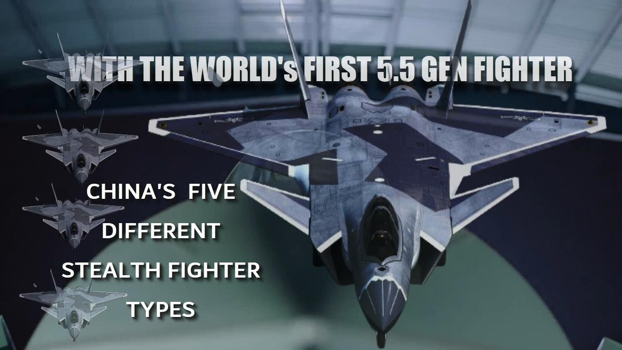 China Now Fields Five Different Stealth Fighter Types, With the world’s ...