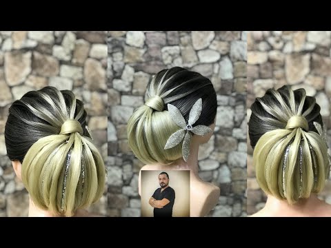 TOPUZ SAÇ MODELLERİ NASIL YAPILIR 2020 \\ KOLAY TOPUZ MODELLERİ