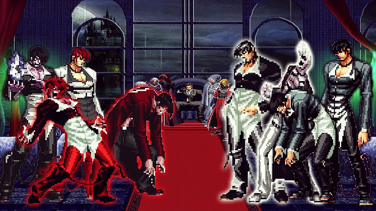 [KOF Mugen] Iori Yagami Team Vs WF Iori Yagami Team - YouTube