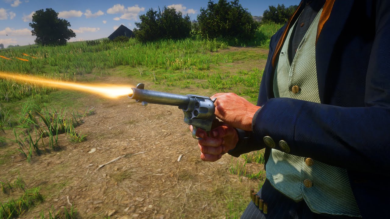 Red Dead Redemption 2 Quick draw compilation #1 - YouTube
