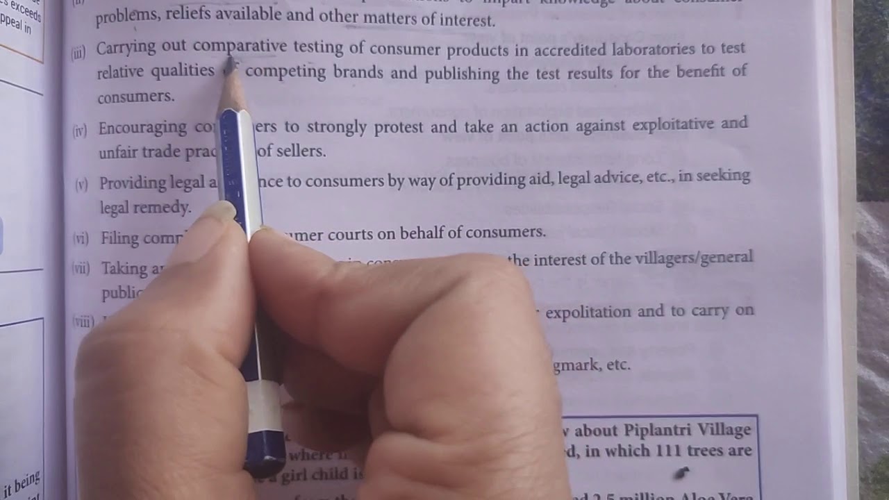 Role of consumer organisations and NGOs./ Consumer protection/ business ...