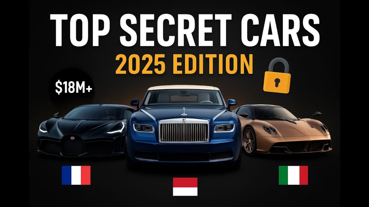 Most Exclusive Cars of 2025 Revealed.#topcars2025 #Bugatti - YouTube
