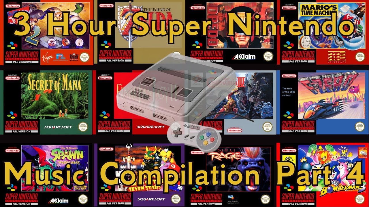 3 Hour Super Nintendo Nostalgic Music Compilation Part 4 - YouTube