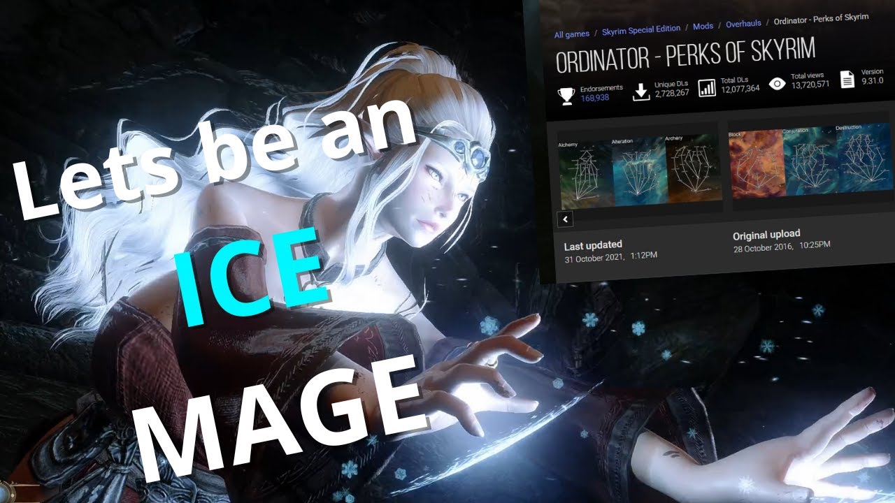 ICE MAGE path with ordinator - YouTube