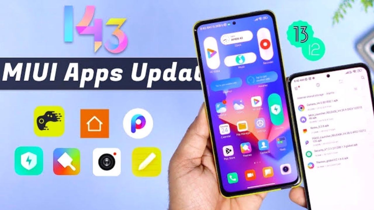New MIUI 14 System app update : MIUI Launcher, Cast & Control Centre ...