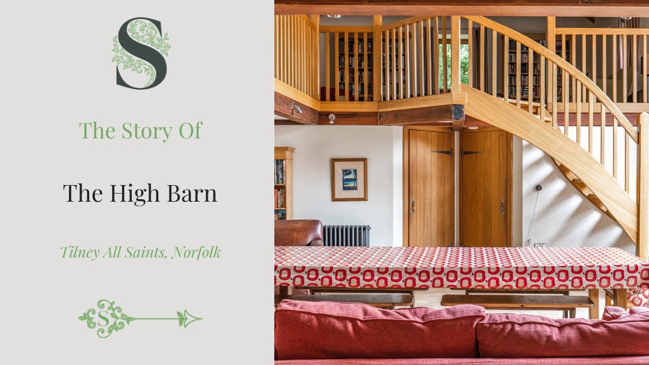 A very clever barn conversion | The High Barn, Tilney All Saints - YouTube