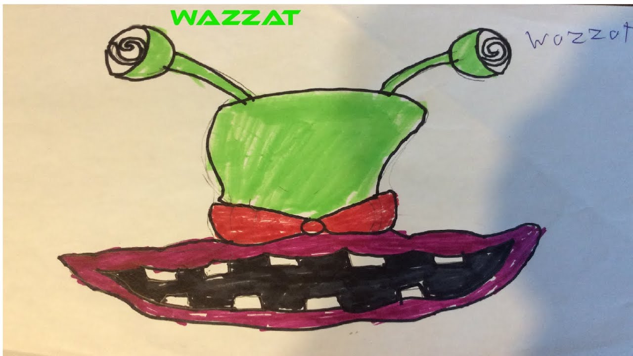 drawing master designs presents how to draw wazzat from yo kai-watch ...