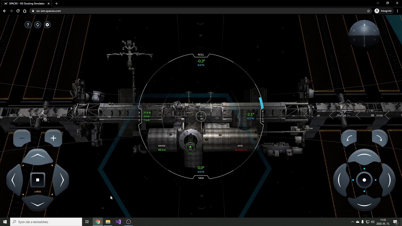 SpaceX - ISS Docking Simulator - Speedrun - 26-27 sec - YouTube