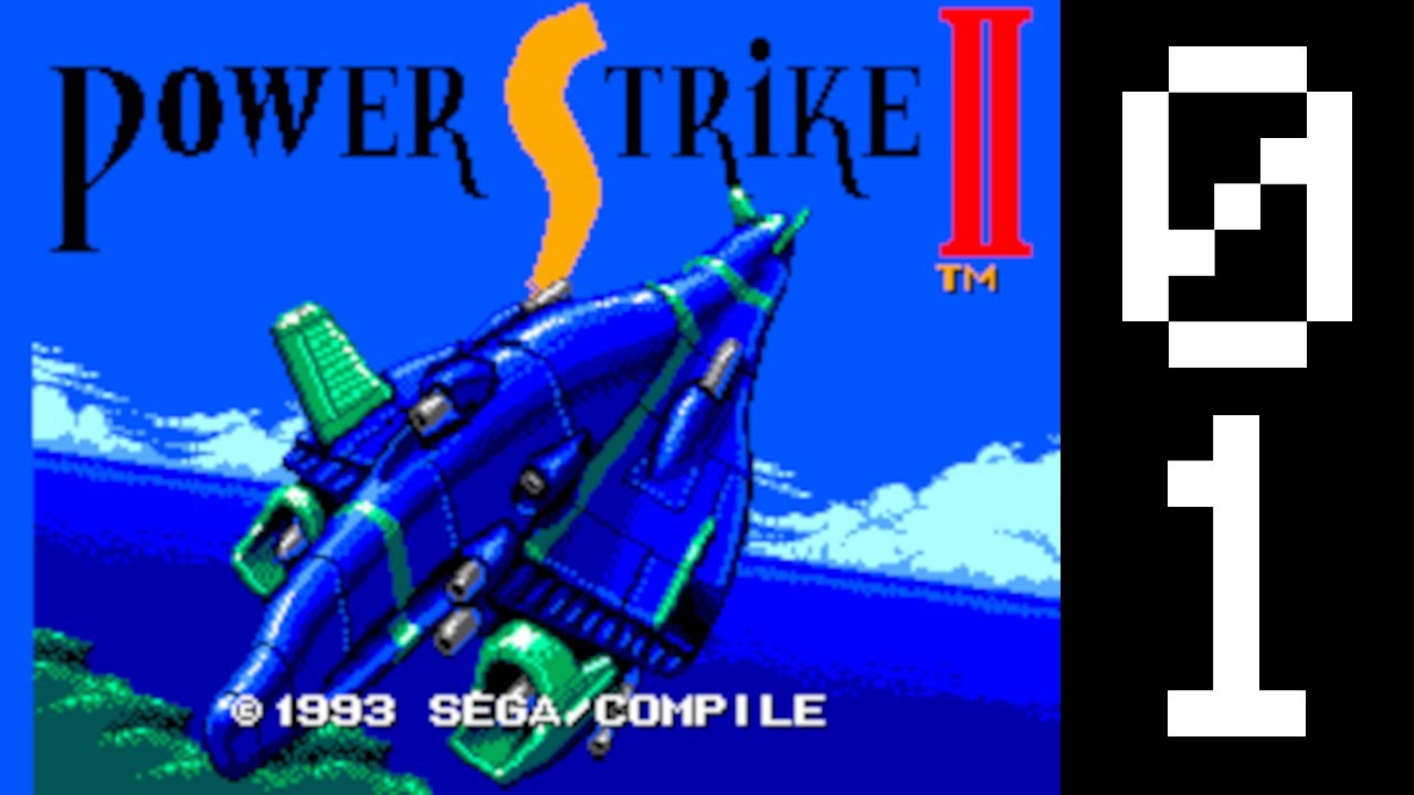 Let's Play Power Strike II (SMS), Stage 1 - YouTube