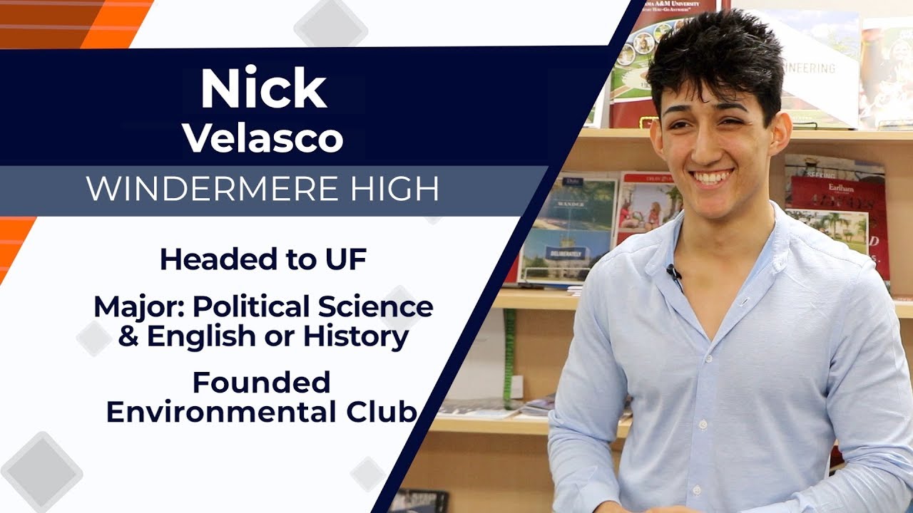 #OCPSGrads Windermere HS - Nick Velasco - YouTube