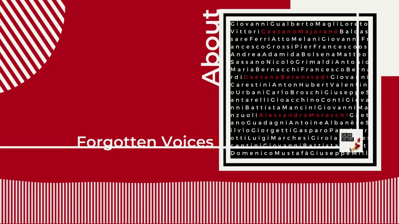 About the “Forgotten Voices” [1/2] - Discussing the legacy of castrato ...