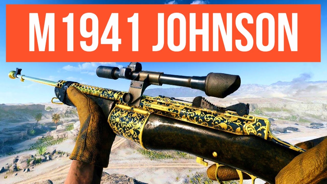 Battlefield 5: TACTICAL M1941 JOHNSON RIFLE – BF5 Multiplayer Gameplay ...