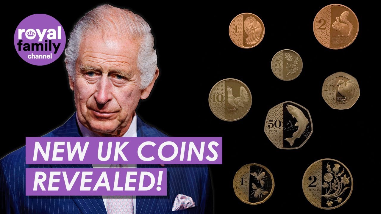 King's New Coin Designs Help Children Learn Maths - YouTube