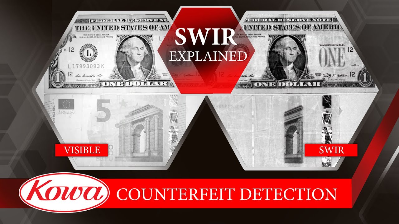 Banknote Counterfeit Detection with SWIR Technology - YouTube