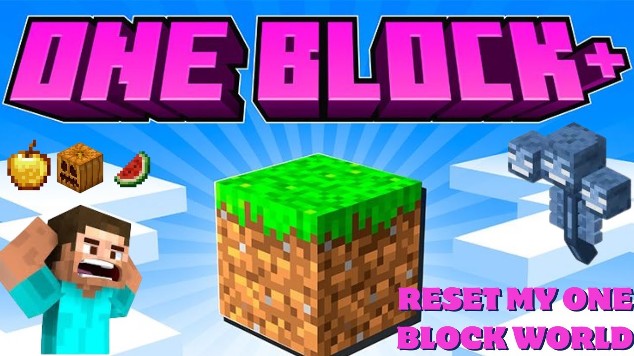 Minecraft One Block World Reset #minecraft #gaming #youtube #livestream ...