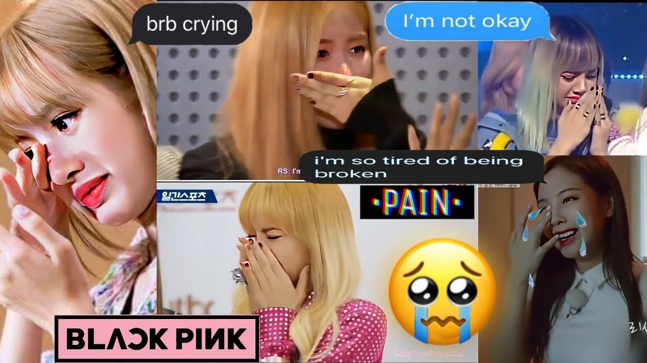 Blackpink's Emotional & Crying Moments | Heartfelt and Tearful Moments ...