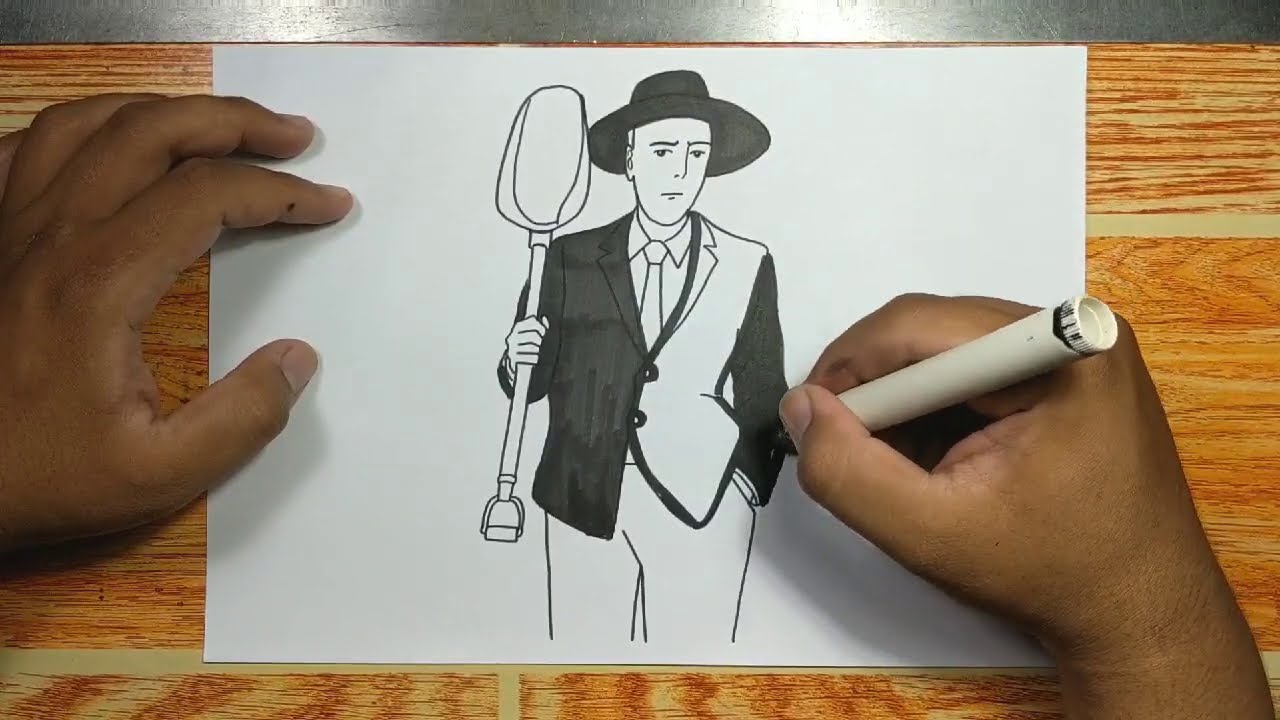 How to draw UNDERTAKER step by step - YouTube