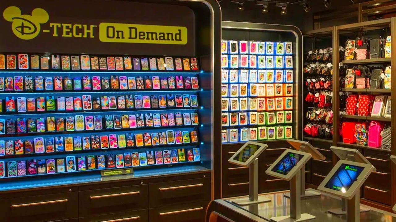 A Tour of the DISNEY TECH Store - YouTube