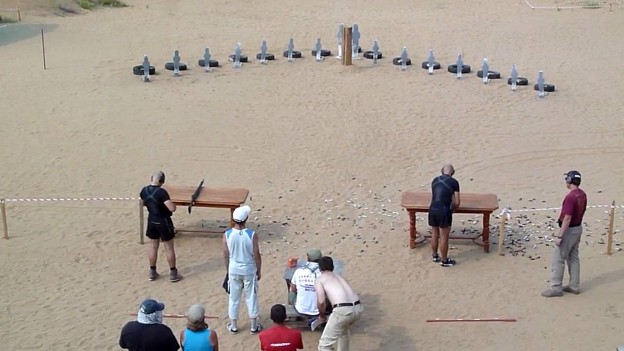 The Russian Shotgun Practical Shooting Cup Competitions - Duel - YouTube