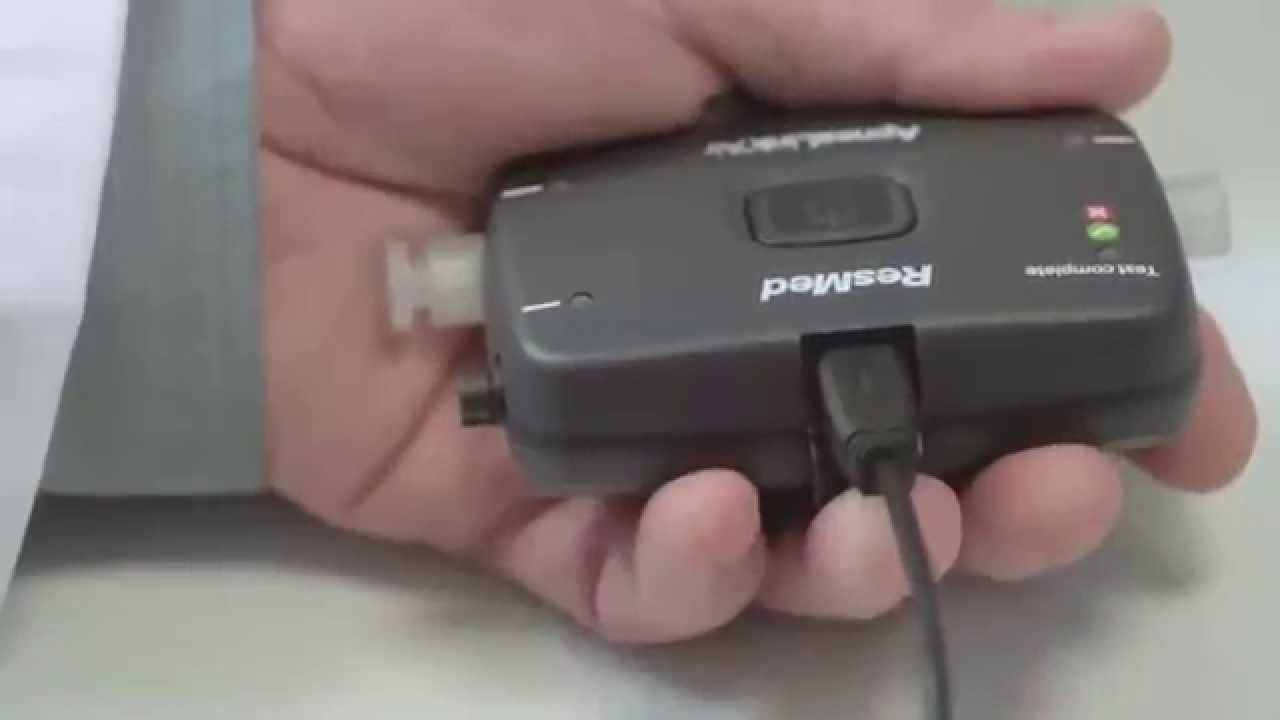 How to use the ApneaLink™ Air Home Sleep Testing Device - YouTube