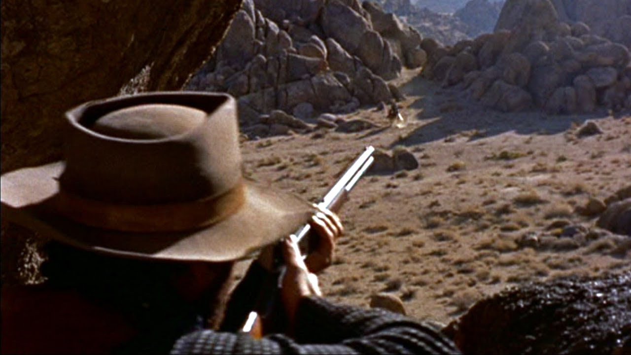 Duel Scene - Seven Men From Now (1956) | Western Movies - YouTube