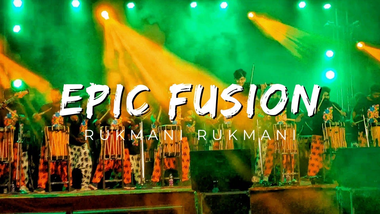Epic Rukmani Rukmani Fusion Remix: Enthralling Beats of Drums ...