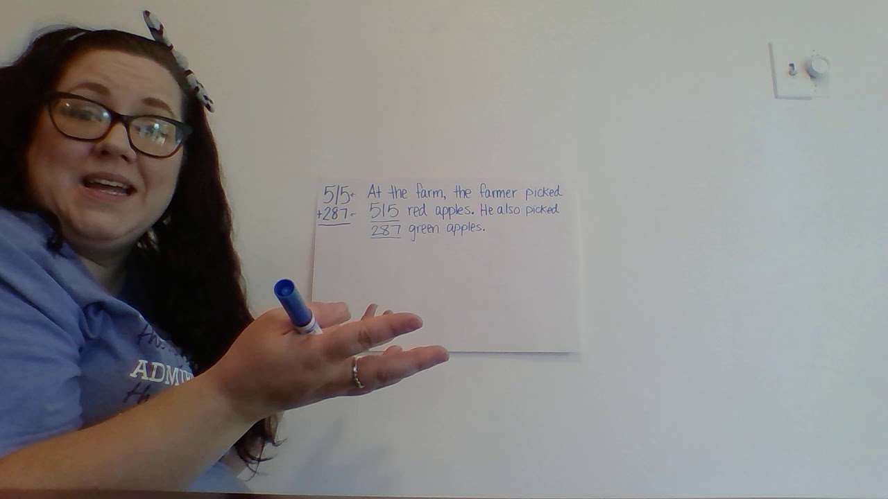 Create and solve story problems Tuesday - YouTube