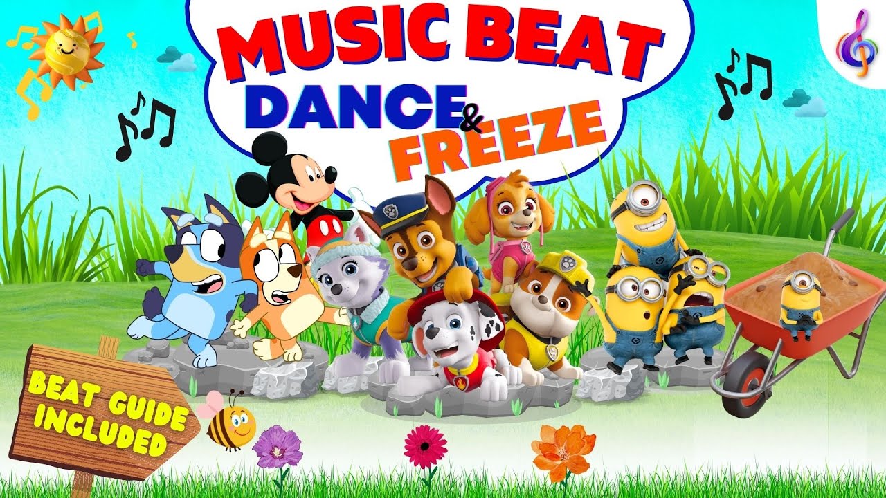 Spring Music Beat Dance and Freeze Play Along | Kindergarten/Elementary ...