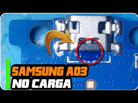 🚫SAMSUNG A03 CORE NO CARGA 🚫 REEMPLAZO PIN DE CARGA #celulares # ...