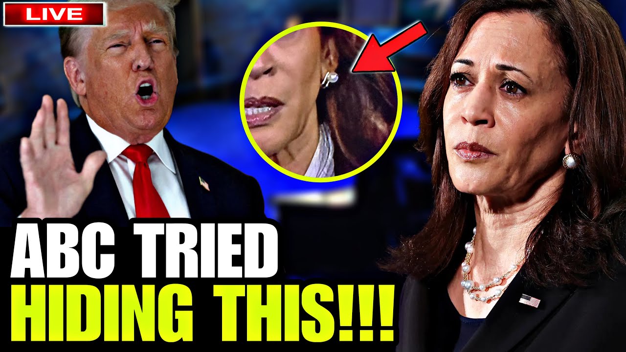 Kamala Harris BREAKS DOWN Crying After Being CAUGHT CHEATING During ABC ...