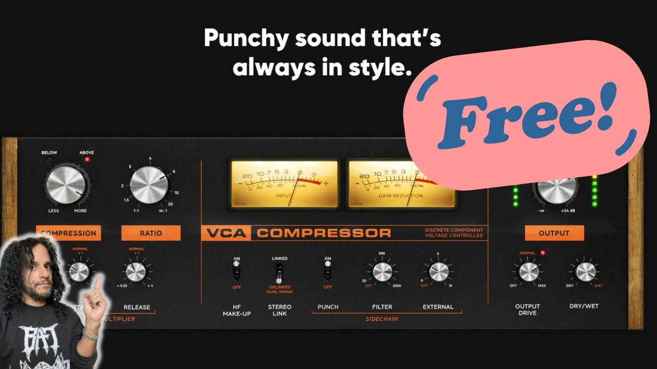VCA Compressor Softube For FREE!!! - YouTube