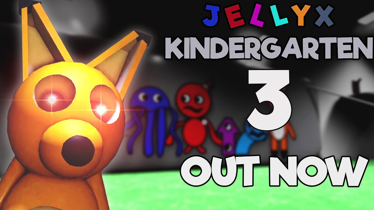 Jellyx Kindergarten 3 - GARTEN OF BANBAN FANGAME [ROBLOX] - YouTube