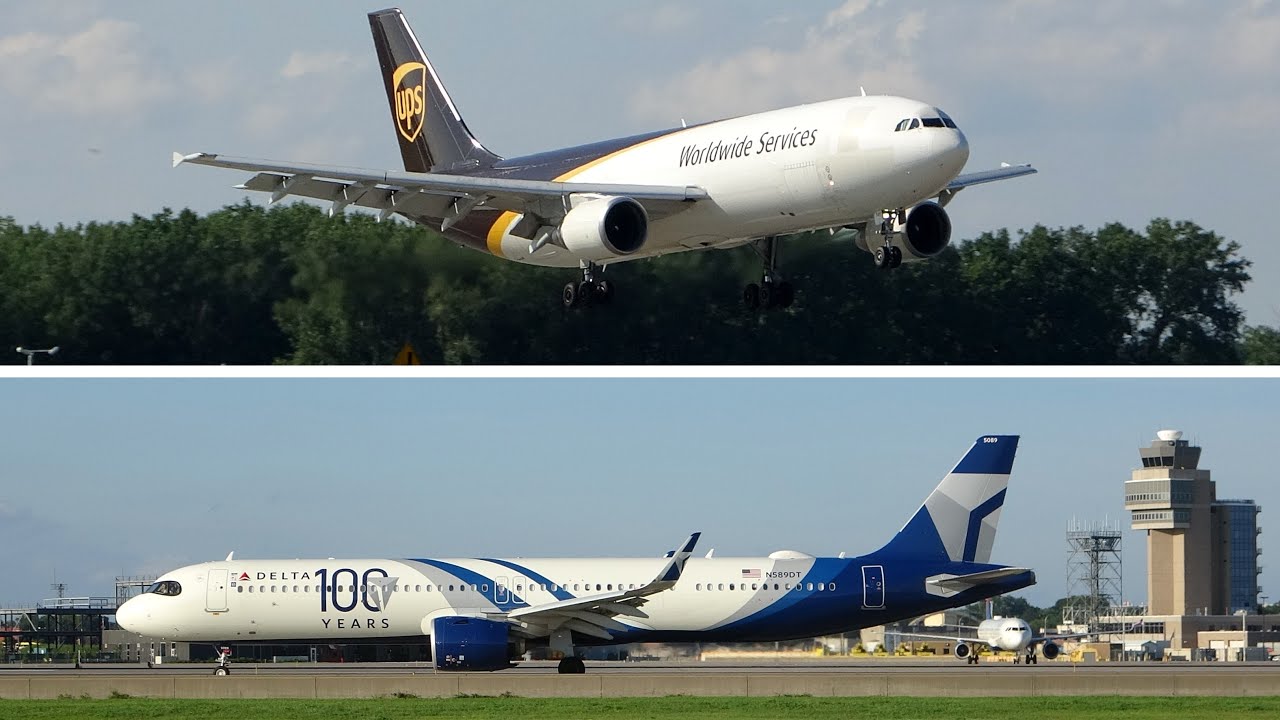 Early August MSP Plane Spotting | 2025 - YouTube