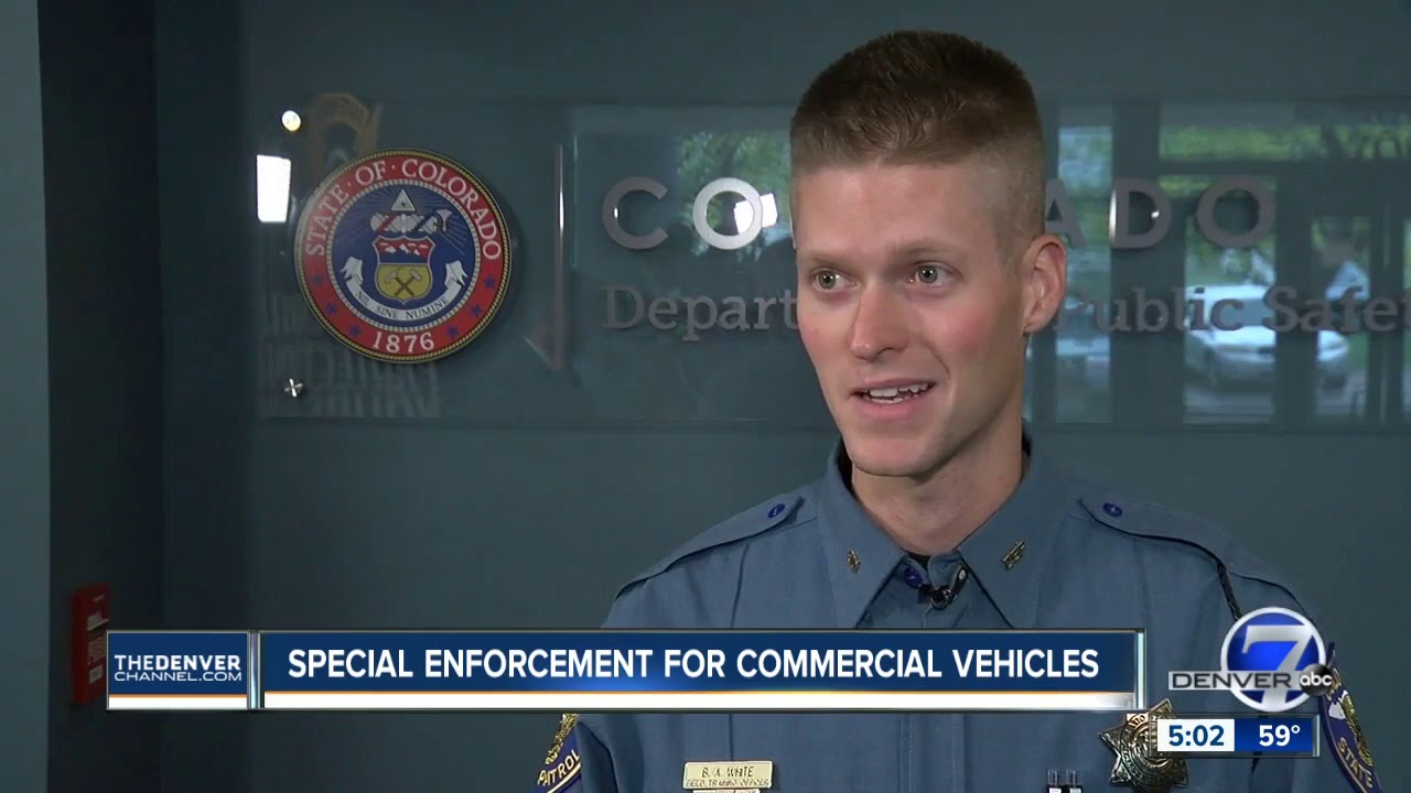 CSP steps up enforcement of truck traffic regulations - YouTube